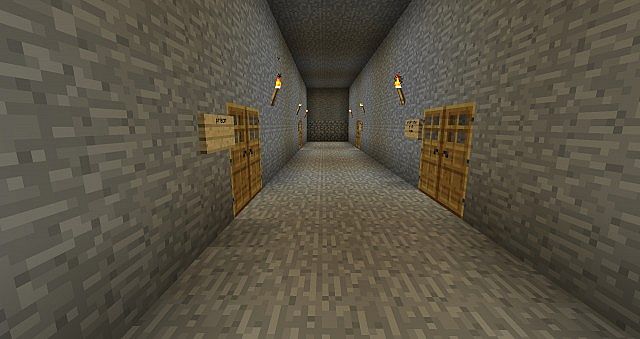 underground facility Minecraft Map