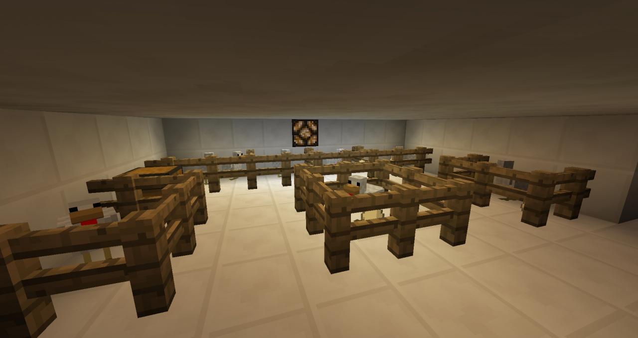 underground facility Minecraft Map