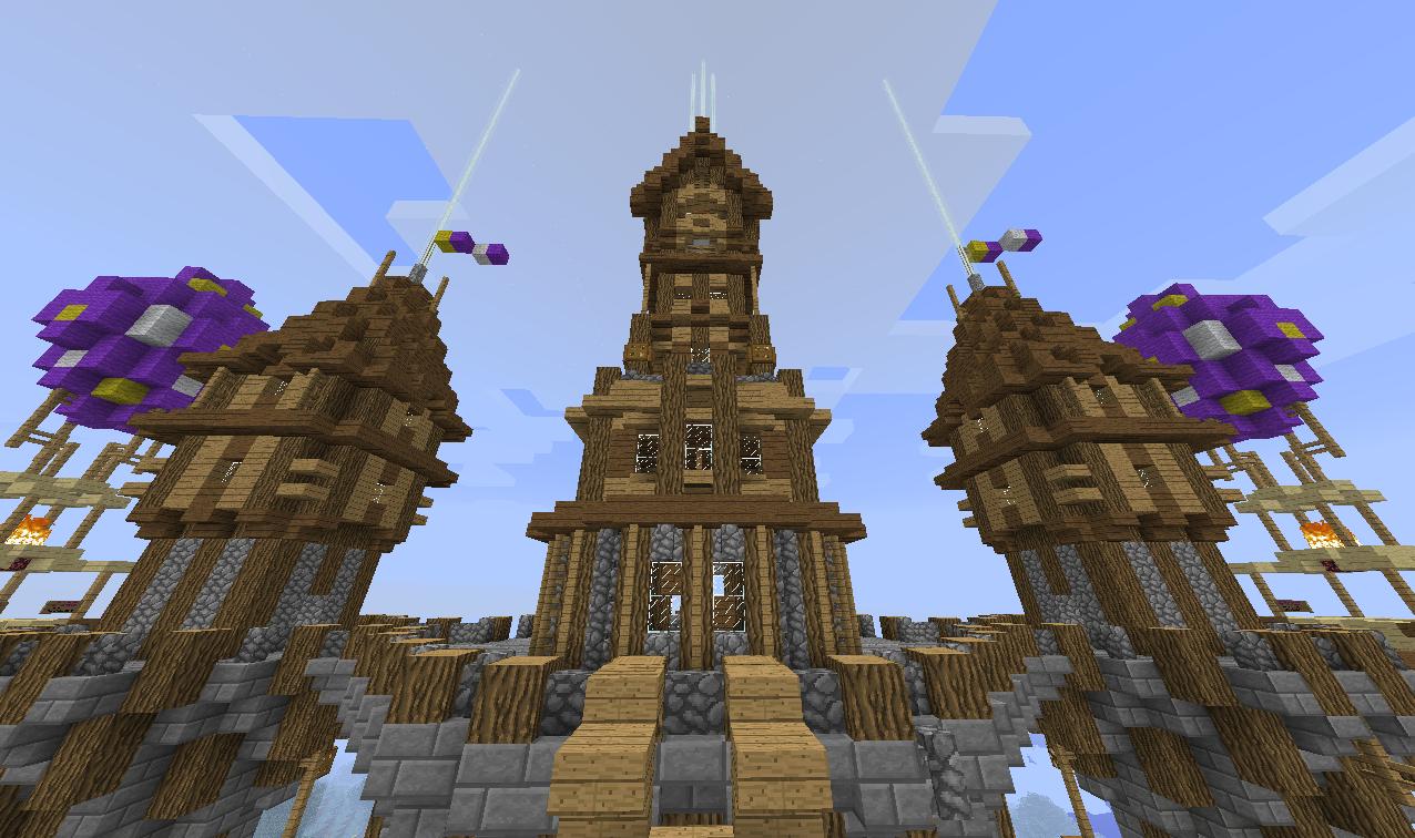 [Fantasy] Floating Towers of The Watch Minecraft Map