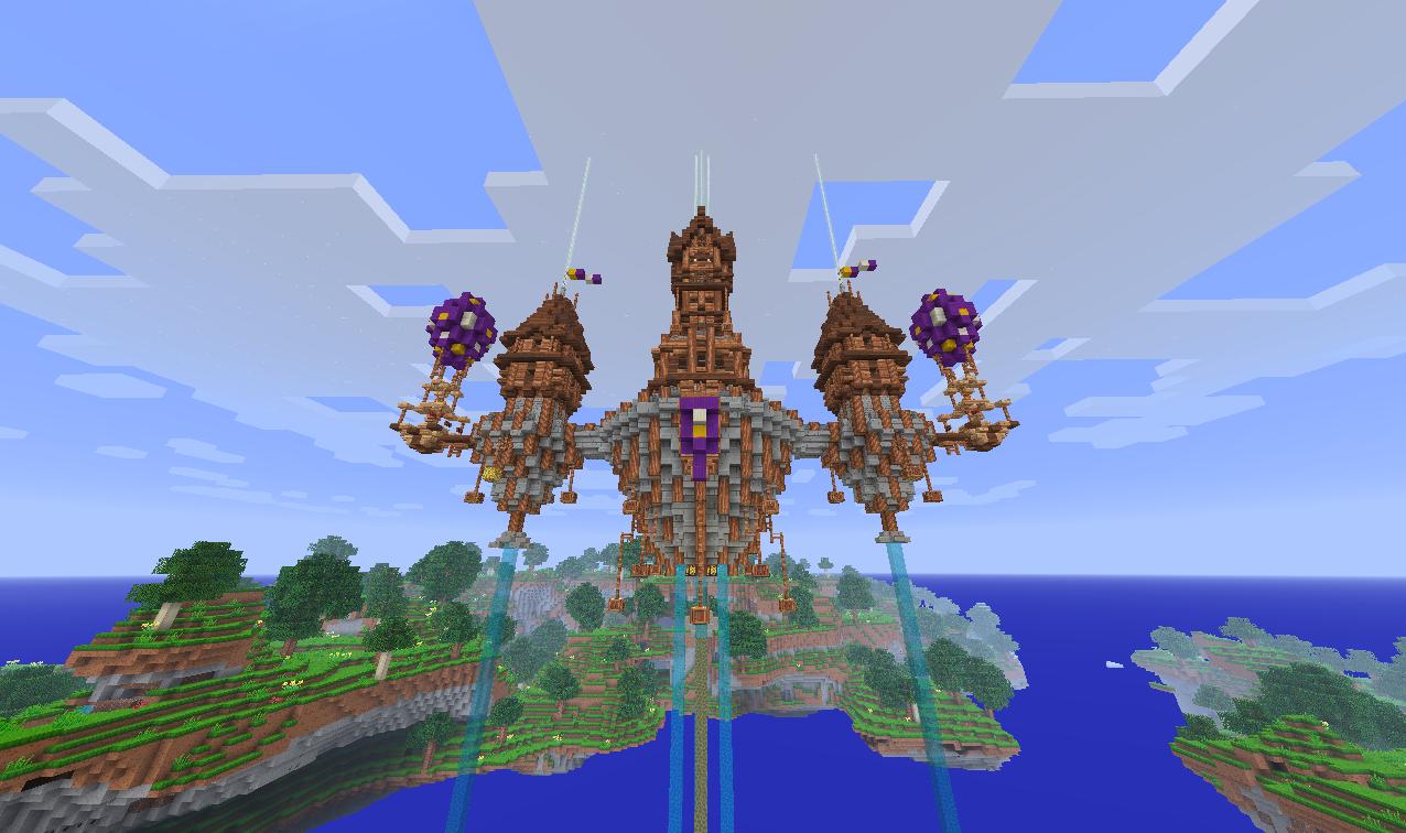 [Fantasy] Floating Towers of The Watch Minecraft Map