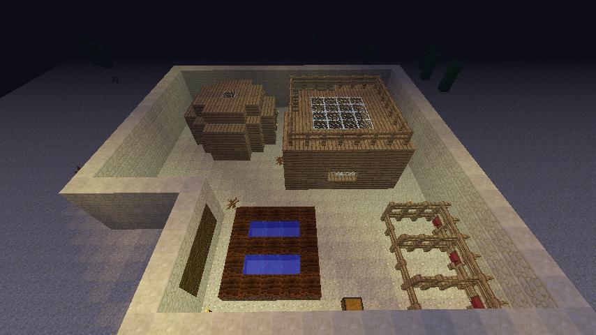 Desert Canyon Zombie Survival Minecraft Map