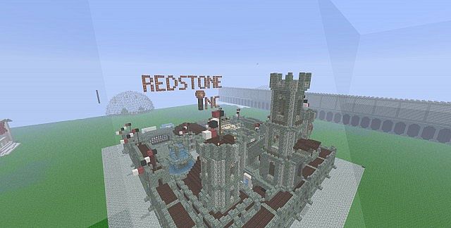 Redstone Inc. Spawn Minecraft Map