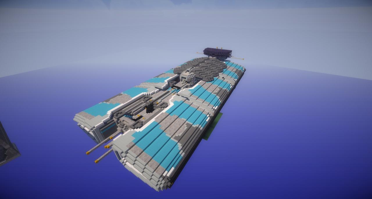 EvE online - Orca (capital industrial ship) Minecraft Map
