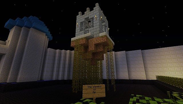 Element based city Minecraft Map