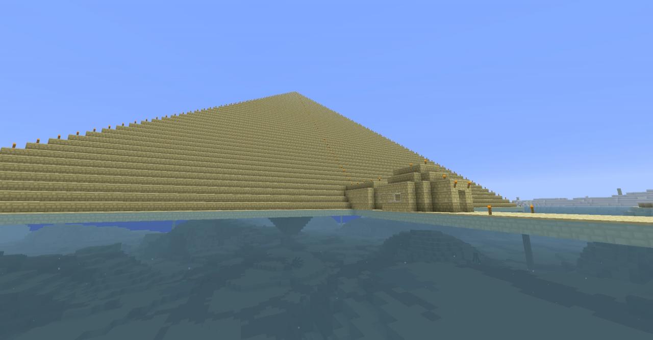 Very Large Pyramid Minecraft Map