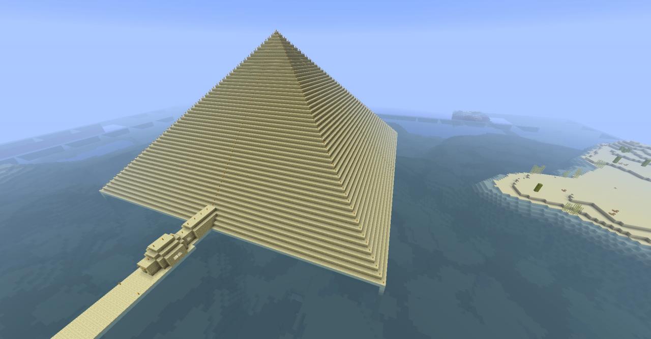 Very Large Pyramid Minecraft Map