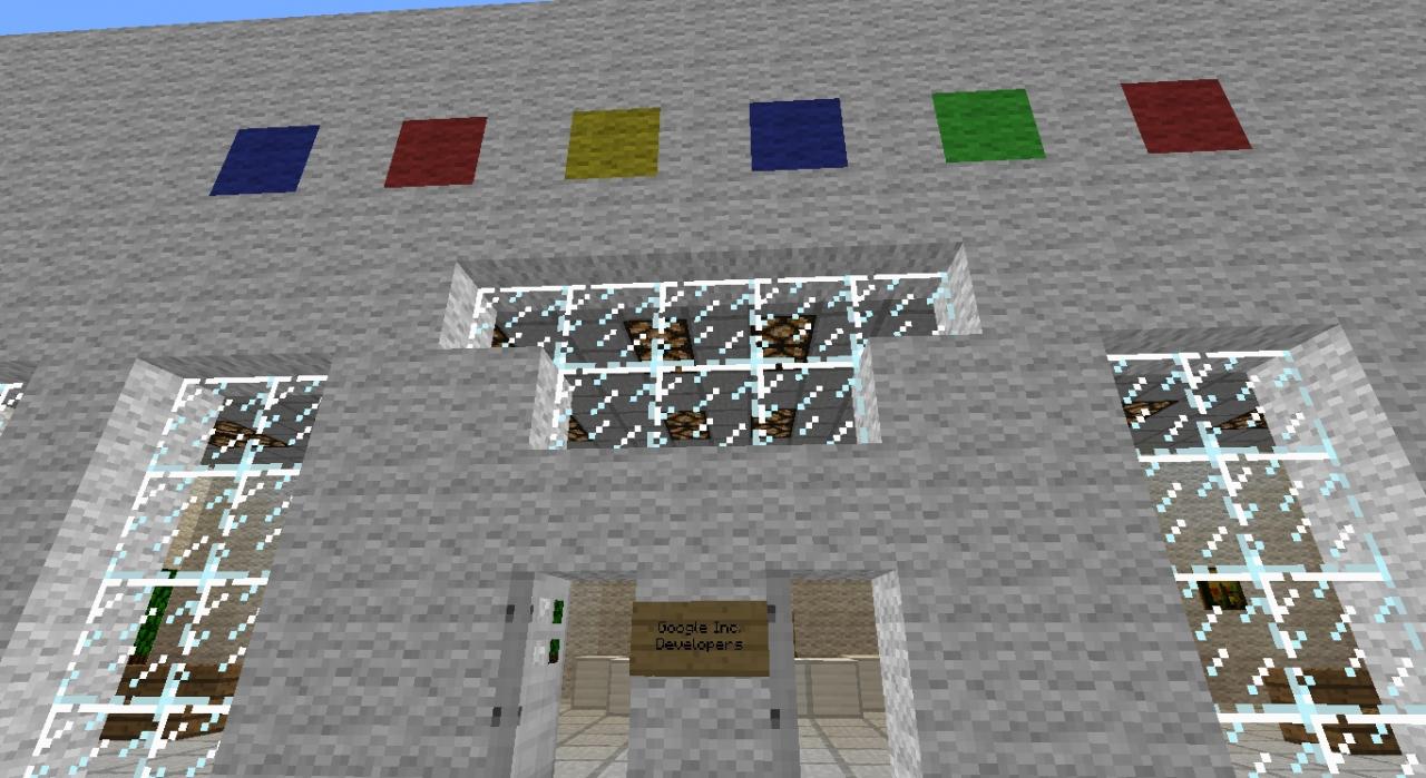 Google I/O Developers Conference Minecraft Map