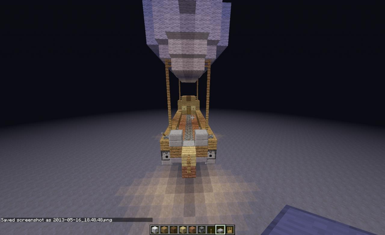 small zeppelin Minecraft Map