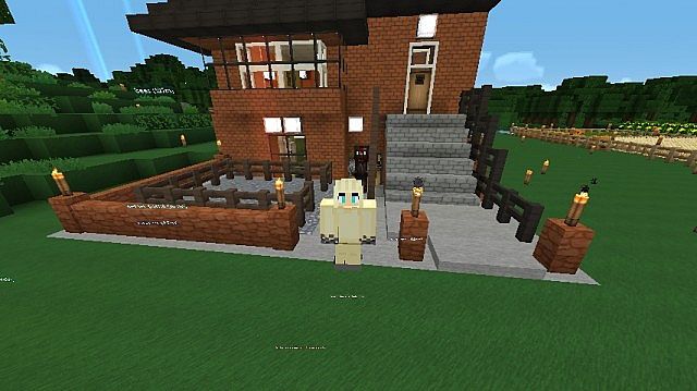 My Real life house put into minecraft exact Replica! Minecraft Map
