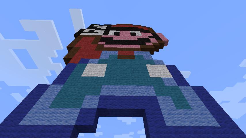 Victory Mario Minecraft Map