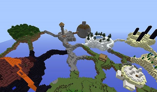 Aether Realm Minecraft Map