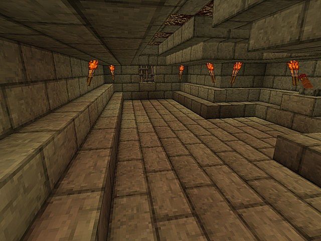 A underground fortress of sorts Minecraft Map