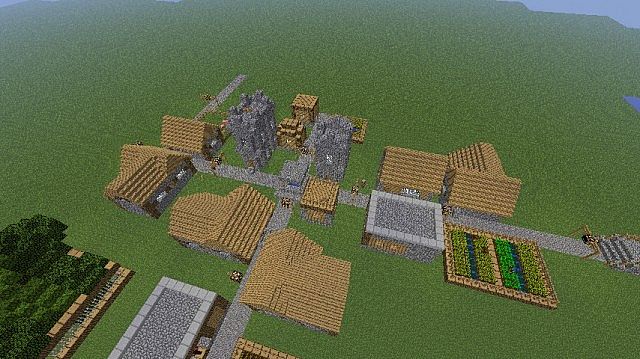 Upgraded Village - Working EXP shop! Minecraft Map