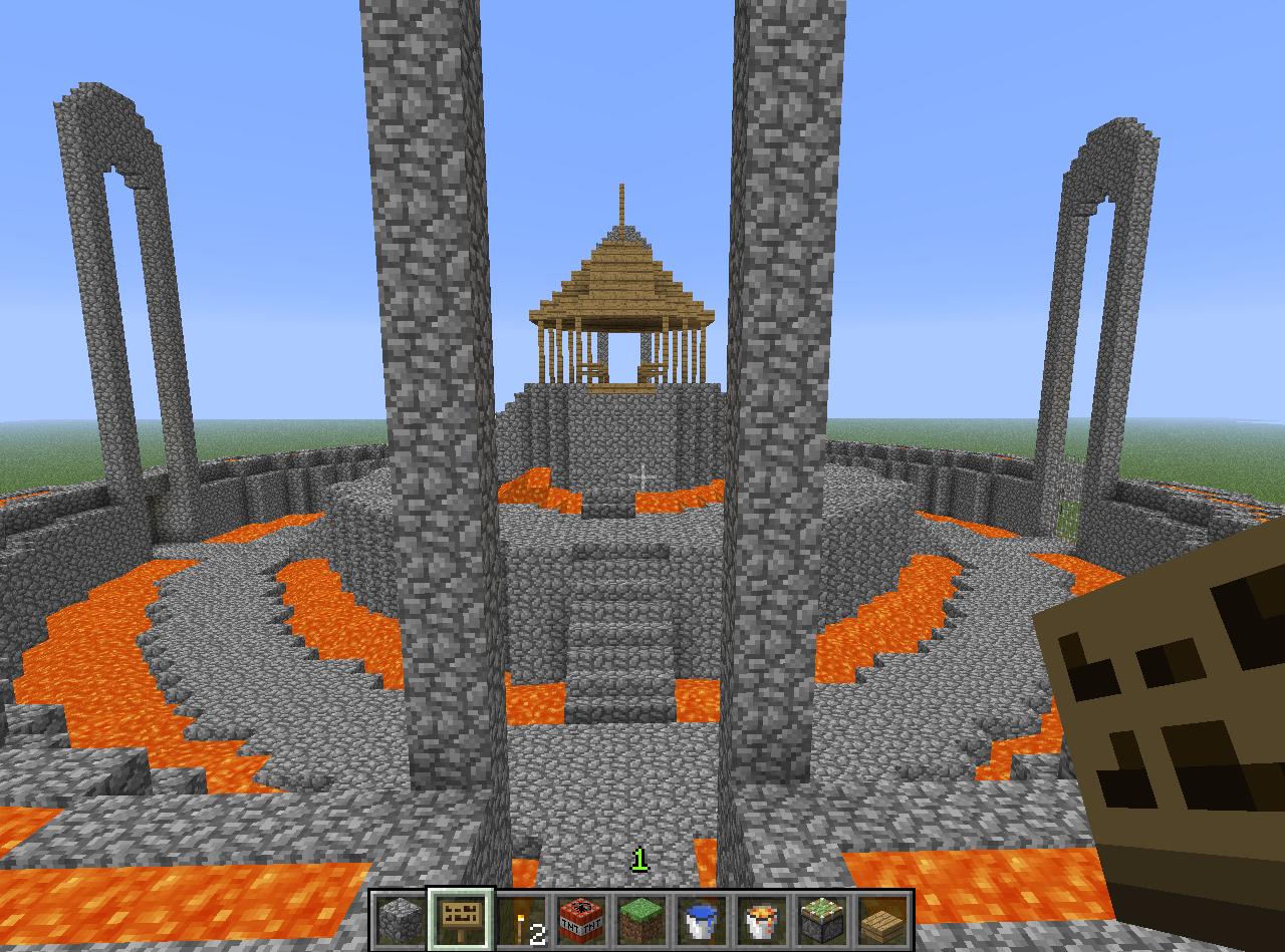 Lava Arena Minecraft Map