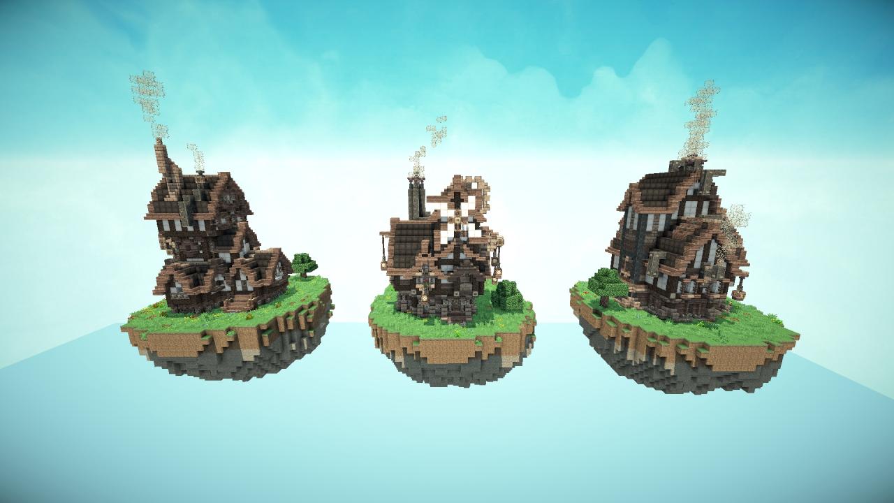 Steampunk Style Map Pack + Download [Anyone can use] Minecraft Map