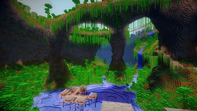 Colossal Caverns Minecraft Map