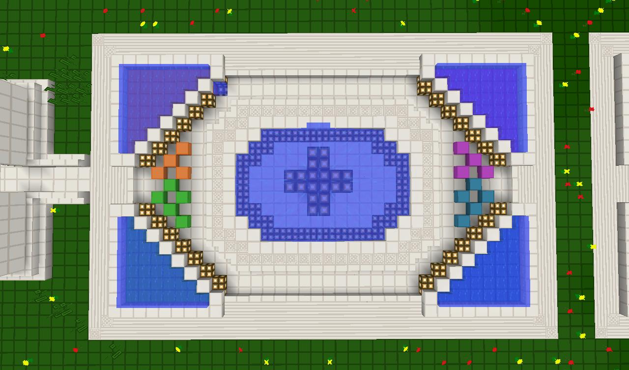 Greek Fountain Minecraft Map