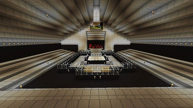 WWE World Wrestling Entertainment Arena! Playable! Minecraft Map
