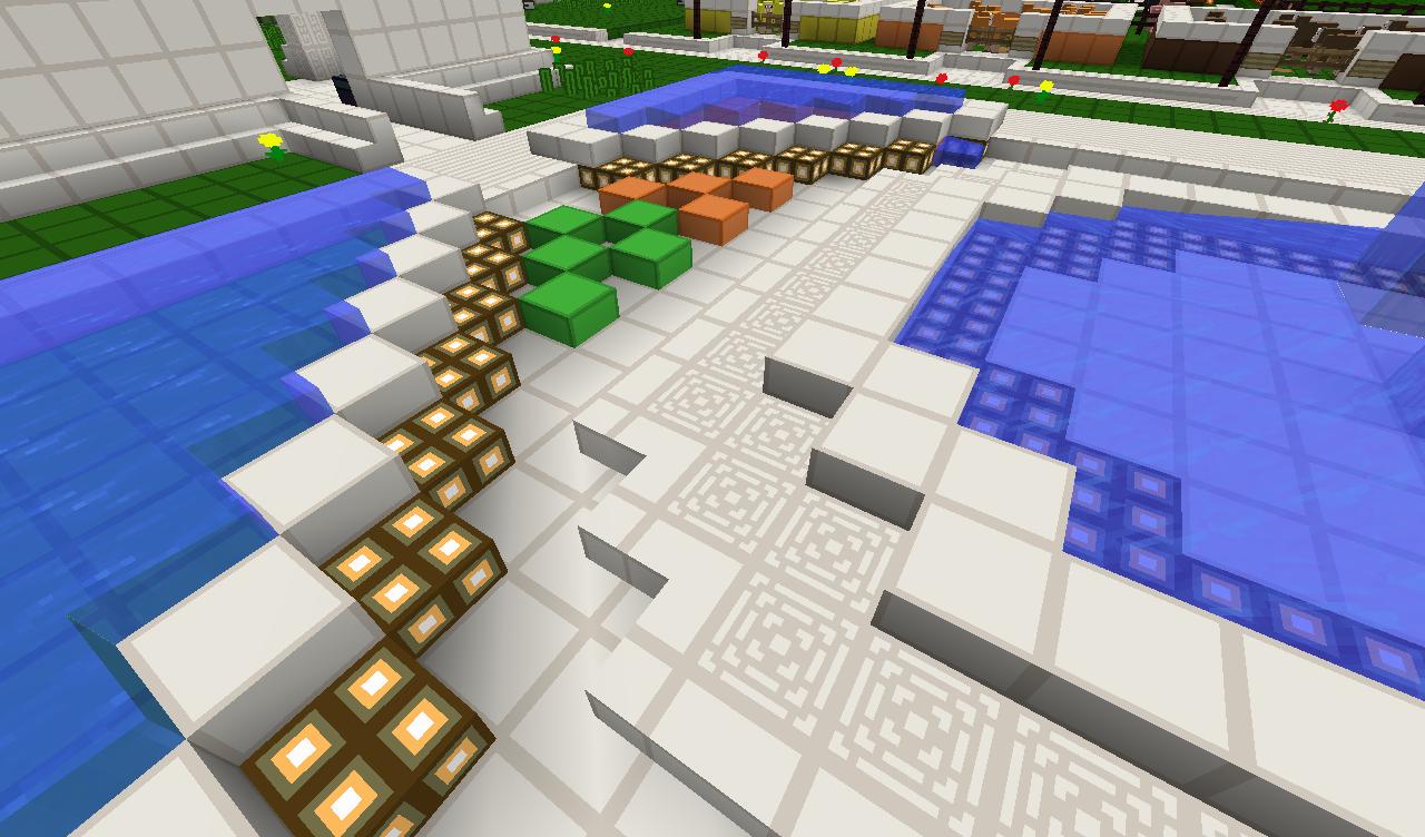 Greek Fountain Minecraft Map