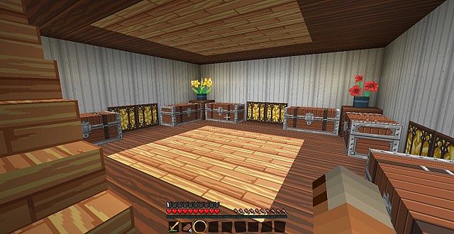Solar efficient House Minecraft Map