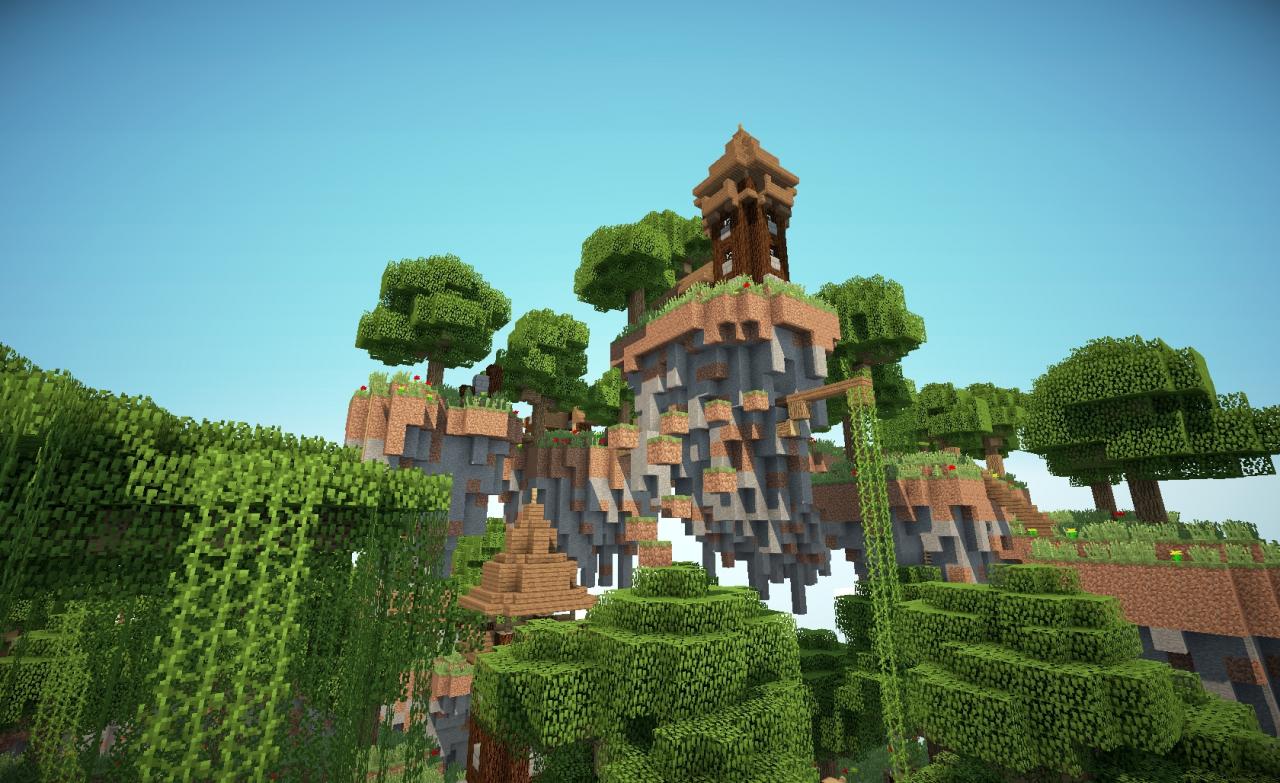 Floating Islands SG Map Minecraft Map