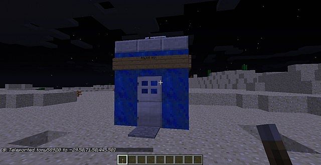 Type 100 TARDIS Minecraft Map
