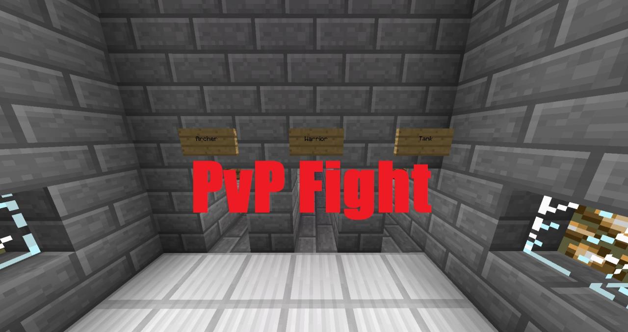 The PvP Fight Minecraft Map