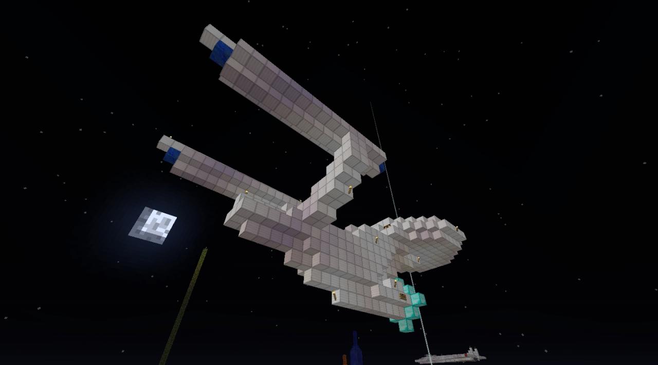 Mini U.S.S. Enterprise Minecraft Map