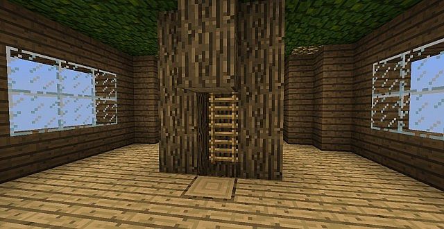 house tree schematic Minecraft Map