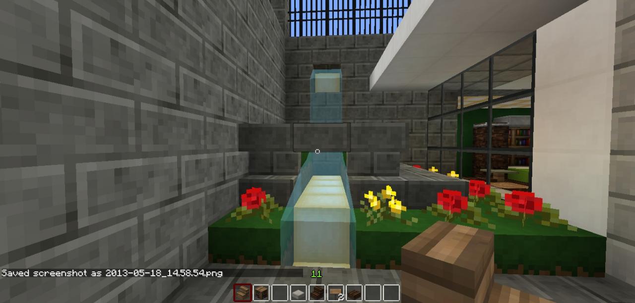 Sunken-Modern house Minecraft Map