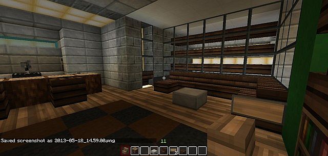 Sunken-Modern house Minecraft Map
