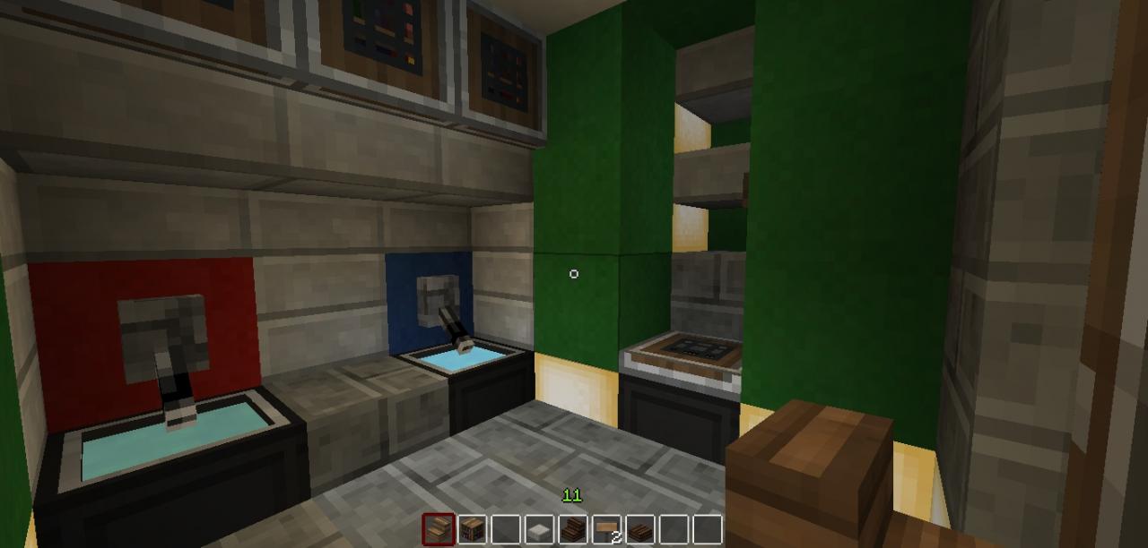 Sunken-Modern house Minecraft Map