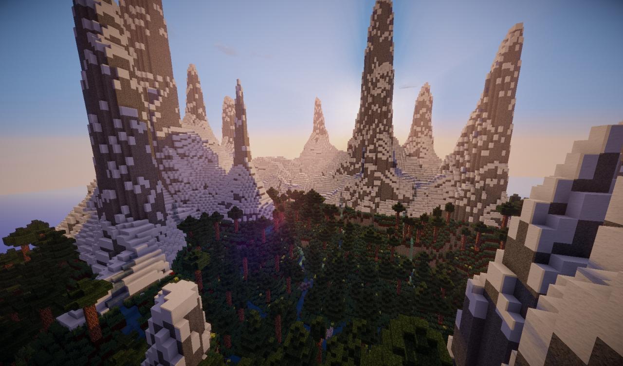 Medieval lands survival games. Minecraft Map