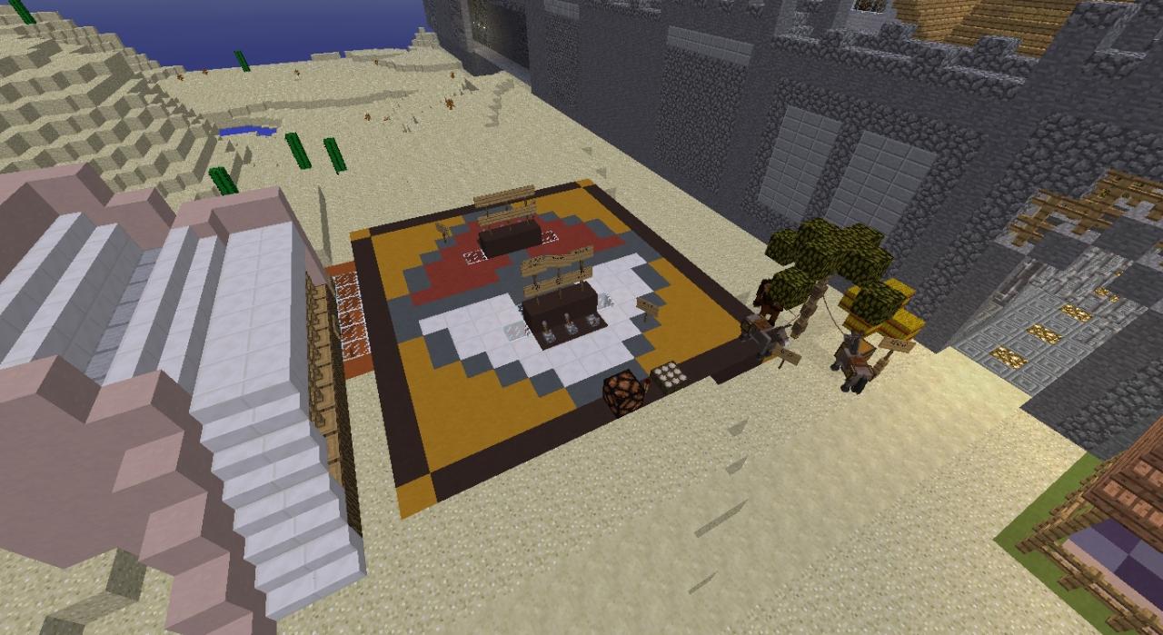 Pokemon Battle! My mini-game in my Server`s Fair Minecraft Map
