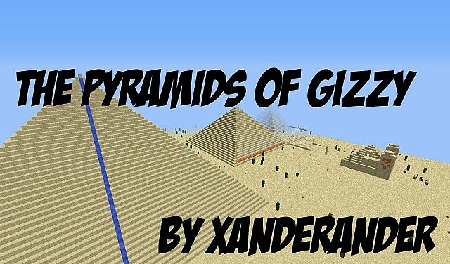 The Pyramids Of Gizzy - a minecraft parkour map Minecraft Map