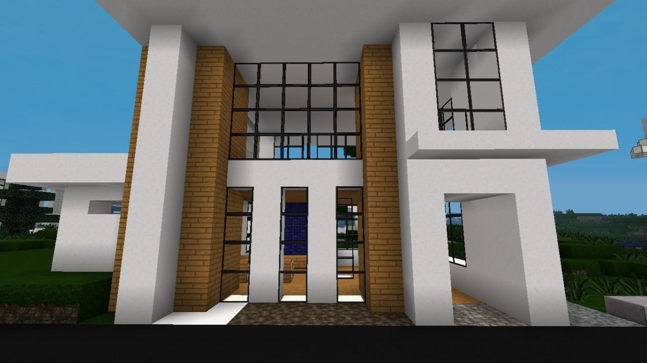 Mini modern house. Minecraft Map
