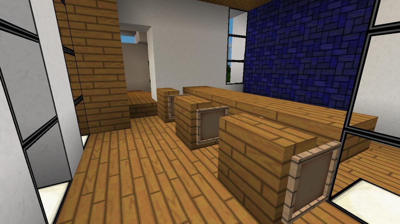 Mini modern house. Minecraft Map