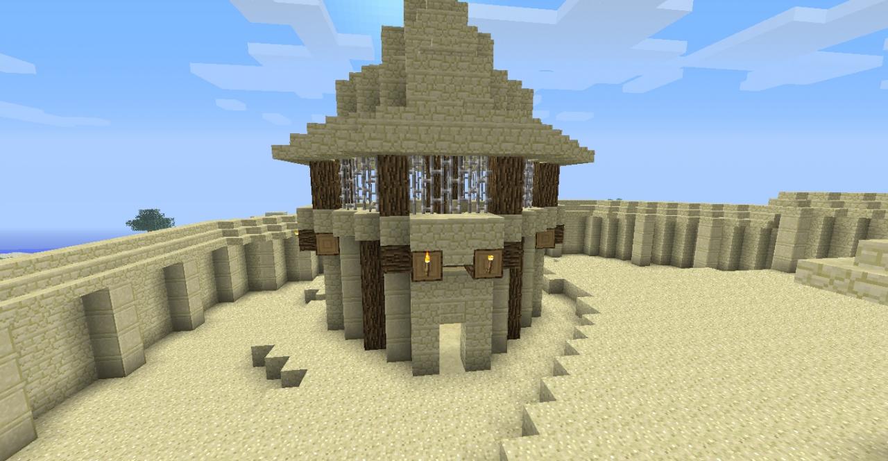 Desert Abbey Minecraft Map