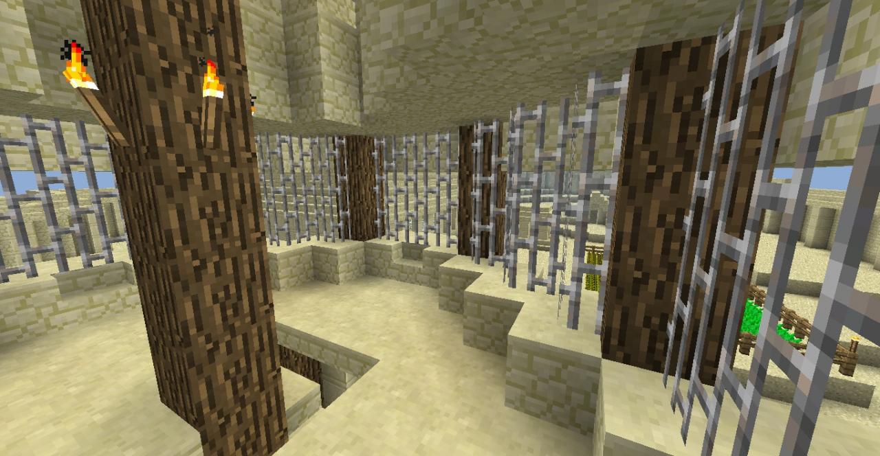 Desert Abbey Minecraft Map