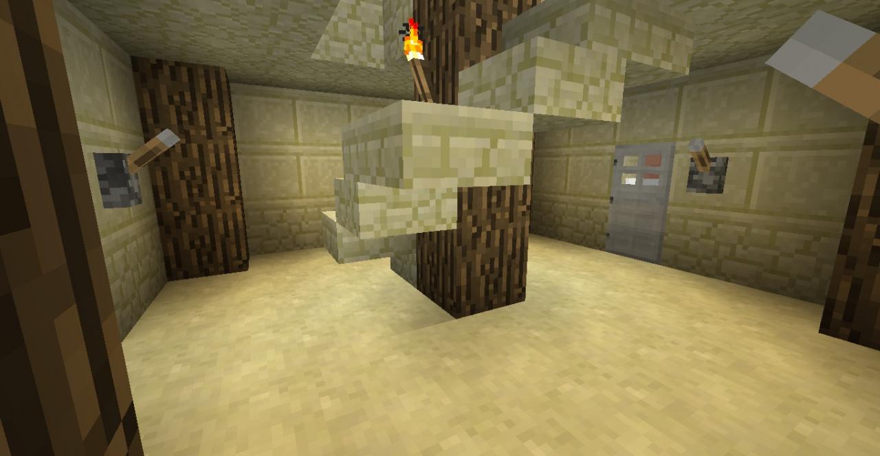 Desert Abbey Minecraft Map