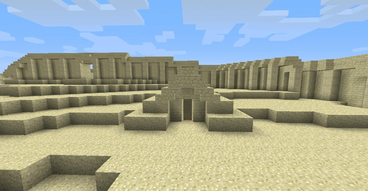 Desert Abbey Minecraft Map