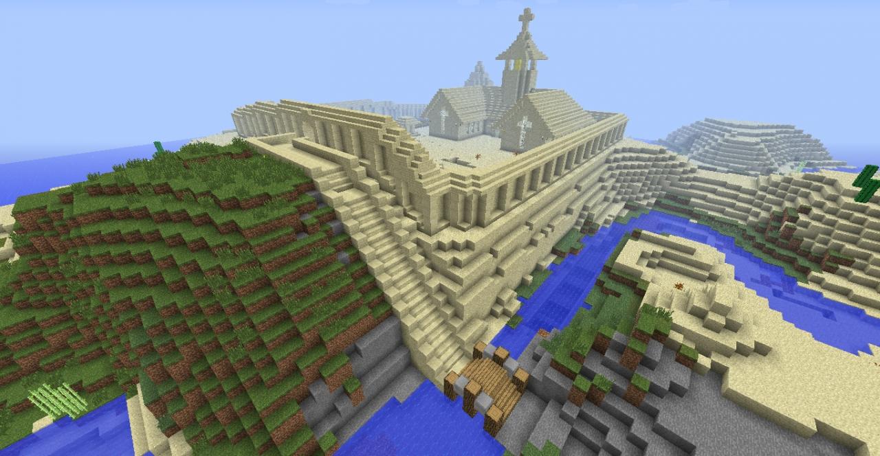 Desert Abbey Minecraft Map