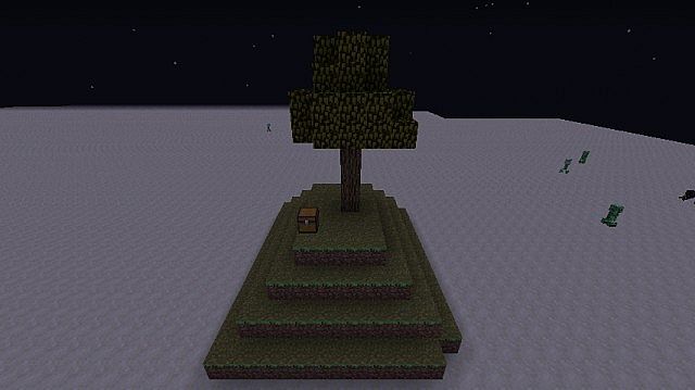 Explosion tree Minecraft Map