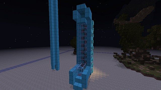 easy piston elevator Minecraft Map
