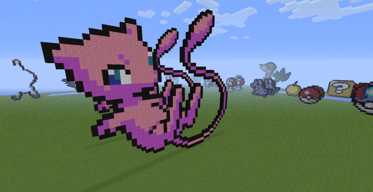 Pixel Art Minecraft Map