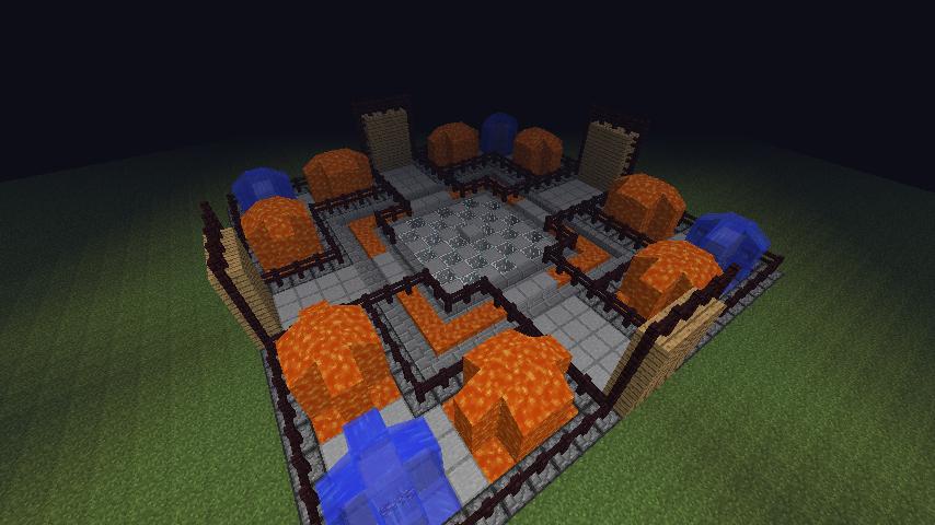 Mostly Lava Spawn! Minecraft Map
