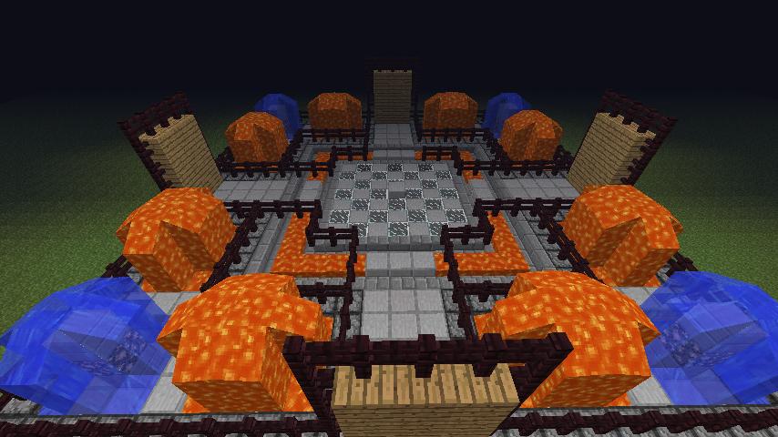 Mostly Lava Spawn! Minecraft Map