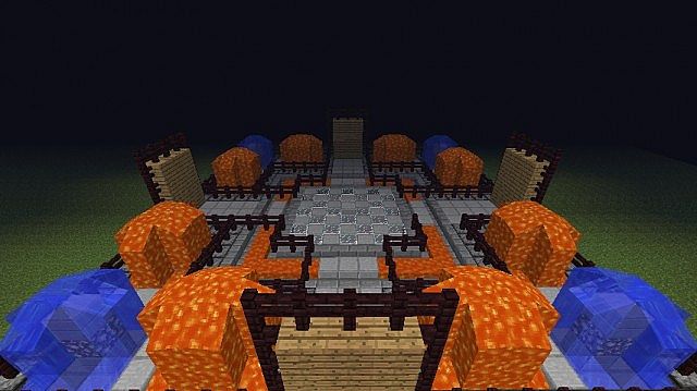 Mostly Lava Spawn! Minecraft Map