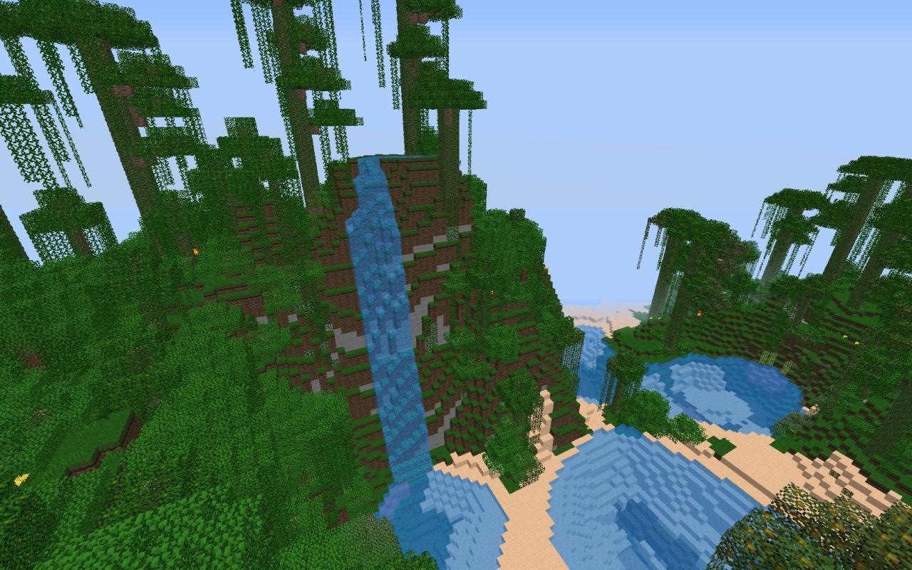 Herobrine's Island (Hungergames Arena) With Herobrine! Minecraft Map