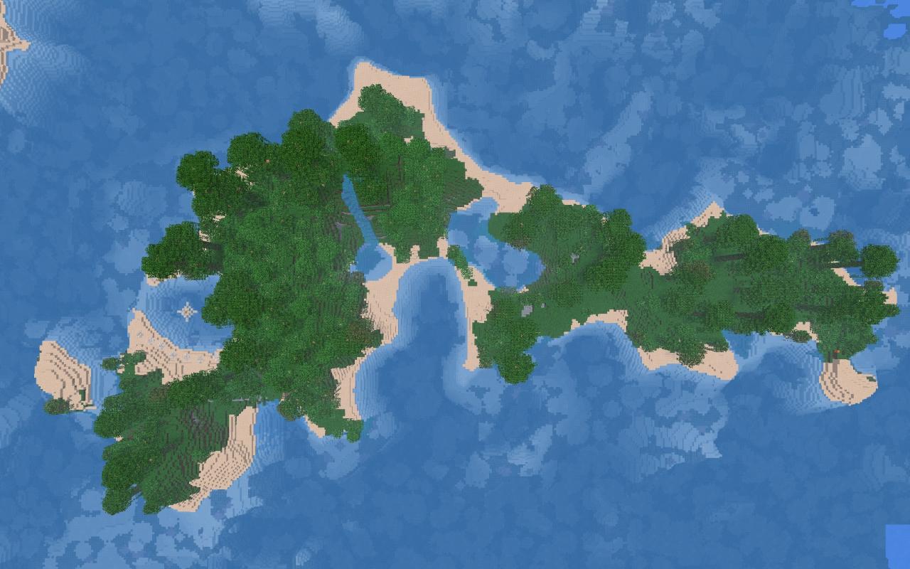 Herobrine's Island (Hungergames Arena) With Herobrine! Minecraft Map